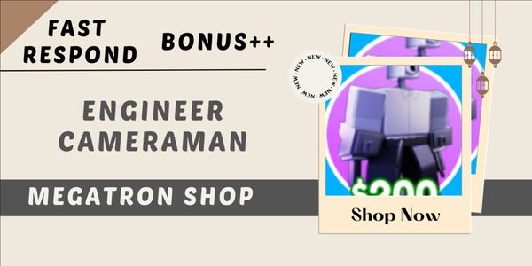 Buy Cameraman (Exclusive) Engineer Cameraman | Toilet Tower Defense ...