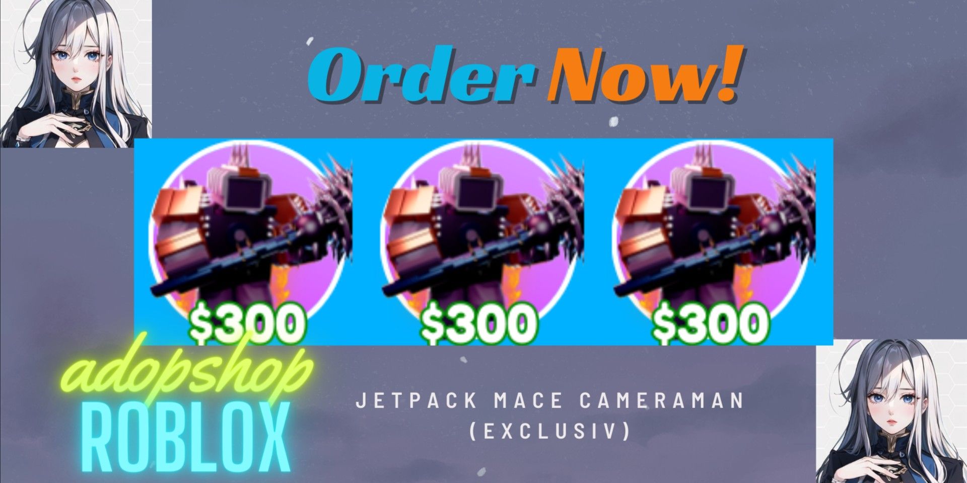 Buy Cameraman jetpack mace cameraman -TTD Toilet Tower Defense 2647244 ...