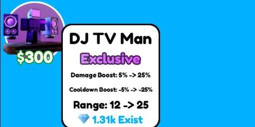 Buy Others DJ TV Man - Toilet Tower Defense - TTD Toilet Tower Defense ...