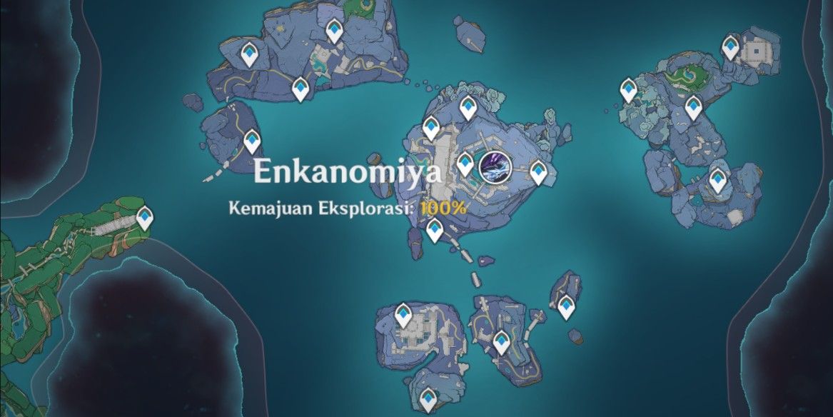 Beli Joki Genshin Impact Explore Map Enkanomiya Genshin Impact ...