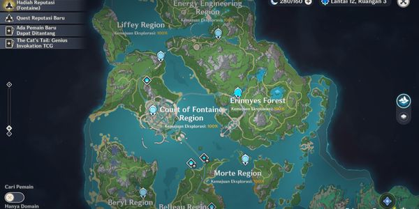 Buy Boosting Service Explore Map Fountaine 100% Genshin Impact 2643531 ...