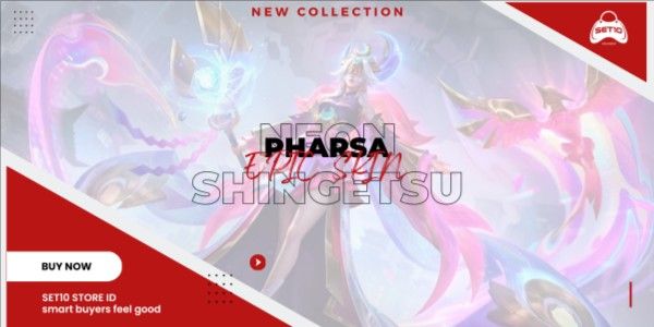 Buy Skin Neon Shingetsu (Epic Skin Pharsa) Mobile Legends 2618016 | itemku