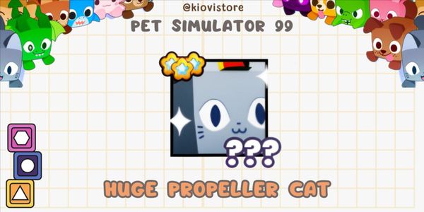 Buy Pets Huge Propeller Cat Roblox Pet Simulator 99! 2623221 | itemku