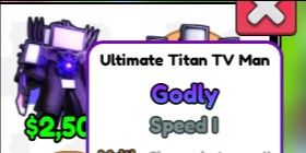 Buy Item (BONUS) Upgraded Titan TV Man - Skibidi Tower Defense UTTV ...