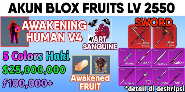 Beli Akun Akun Full Gear Race HUMAN V4 (Awakening HUMAN V4) + Sanguine ...