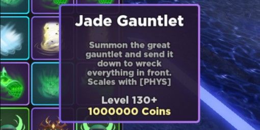 Buy Item Fabled Legacy | Jade Gauntlet Warrior Spell Roblox 2665348 ...