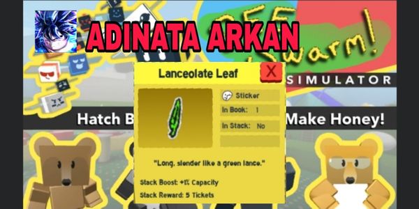 Buy Item Lanceolate Leaf - Bee Swarm Simulator RBL 2666980 | itemku