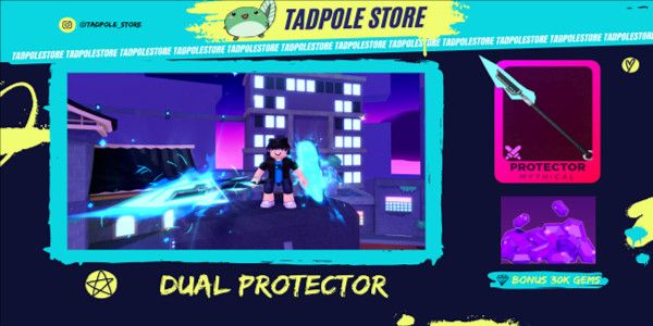 Buy Item NEW! Dual Protector - DeathBall | Bonus 30k Gems RBL 2671520 ...