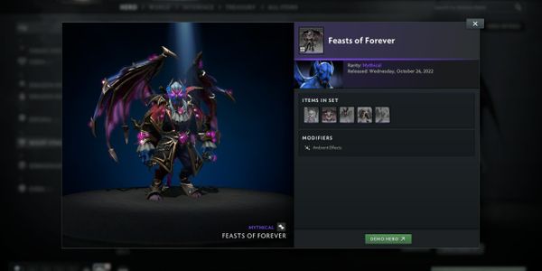 Buy Item Gift Feast Forever Night Stalker Collector Cache 2022 Dota 2 ...