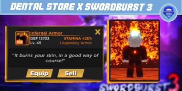 Beli Item Infernal Armor - SwordBurst 3 Swordburst 3 Terlengkap dan ...
