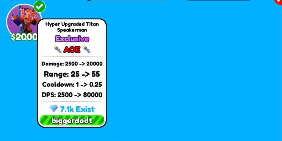 Buy Speakerman Hyper Upgraded Titan Speakerman - Toilet Tower Defense ...