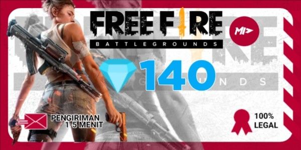 Buy Top Up 140 Diamonds Garena Free Fire 2655226 | itemku