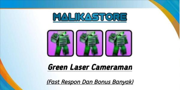 Beli Cameraman Green Laser Cameraman| Toilet Tower Defense Toilet Tower ...