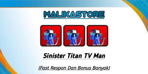 Beli TV Man [Mythic] Sinister Titan TV Man - Toilet Tower Defense - TTD ...