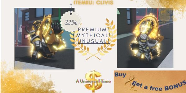 Beli Item AUT(A Universal Time) SKIN MYTHIC UNUSUAL POLARIS YELLOW-GOLD ...