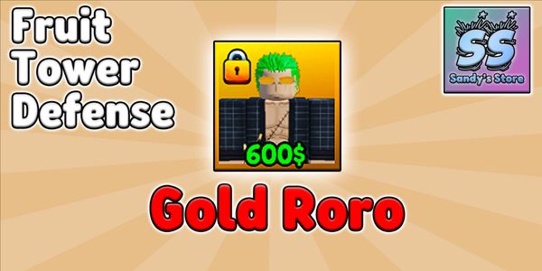 Buy Item Gold Roro - Fruit Tower Defense RBL 2655042 | itemku