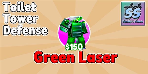 Buy Cameraman Green Laser Cameraman - Toilet Tower Defense Toilet Tower ...
