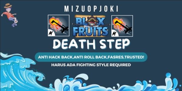 Beli Jasa Joki Fighting Style - Death Step Blox Fruits Roblox ...