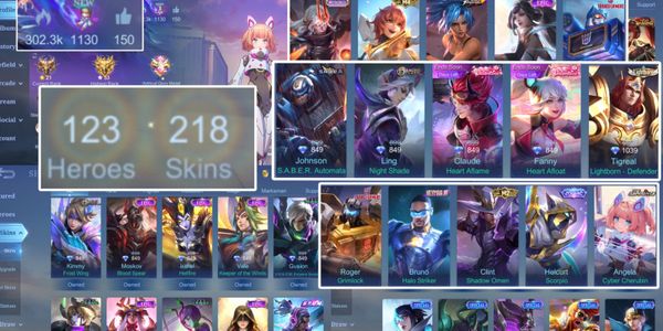 Beli Akun ML SULTAN, ASPIRANTS ANGELA, M2 CLINT, M4 BEATRIX, ZODIAC ...