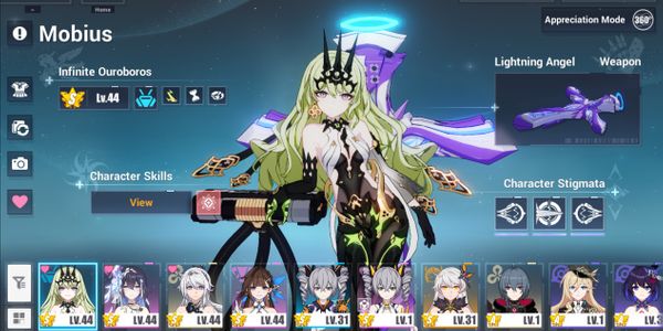 Buy Account Server SEA Mobius (Infinite Ouroboros) + Kiana (Herrscher ...