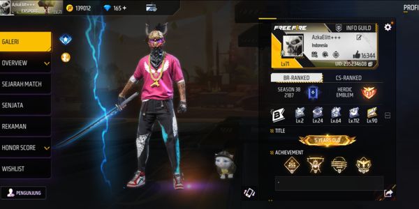 Buy Account FF SULTAN SEASON OLD ACCOUNT S1 TO 8 ON, COOL VAULT READY ...