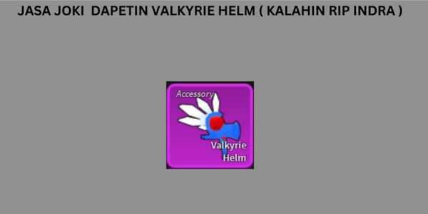 Buy Jasa Joki Valkyrie Helm Blox Fruits Roblox 2699781 | itemku