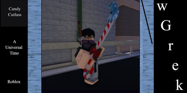 Buy Item Candy Cutlass - A Universal Time Roblox 2702356 | itemku
