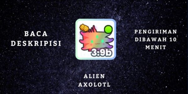 Buy Pets Alien Axolotl Roblox Pet Simulator 99! 2710684 | itemku