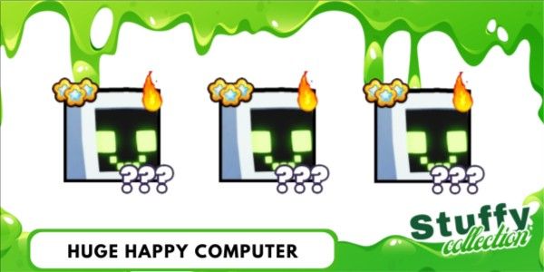 Buy Pets Huge happy computer Pet Simulator 99! 2710809 | itemku