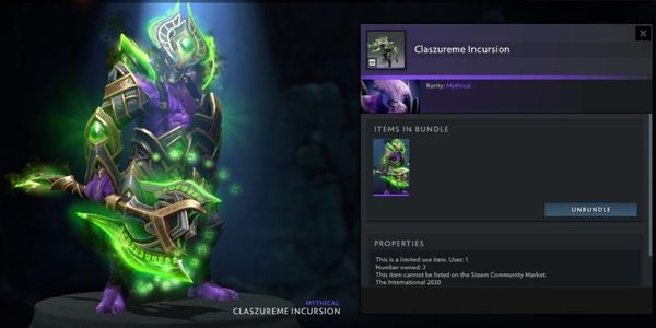 Beli Item Gift Faceless Void TI10 Collector's Cache Set - Claszureme ...