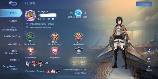 Buy Account Skin Account 263, 2 Legend Skins, Balmond Collector, ABYSS ...