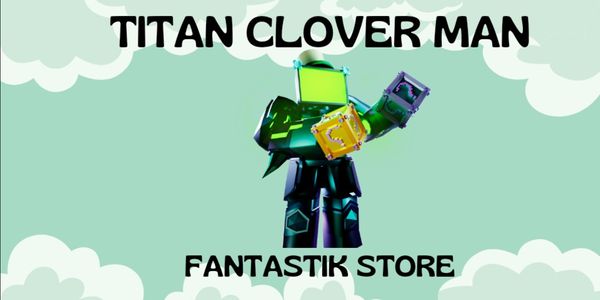 Beli TV Man Titan Clover Man (TCM) | Toilet Tower Defense Toilet Tower ...