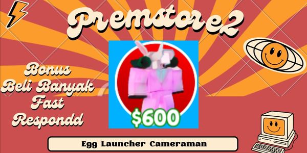 Buy Cameraman (Mythic) Egg Launcher Cameraman | Toilet Tower Defense ...