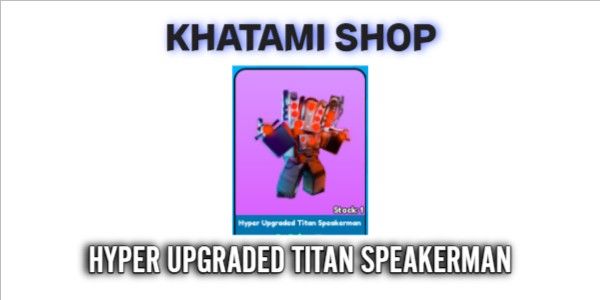 Buy Speakerman Hyper Upgraded Titan Speakerman - Toilet Tower Defense ...