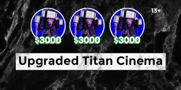 Beli Cinemaman Upgraded Titan Cinemaman - Toilet Tower Defense Toilet ...