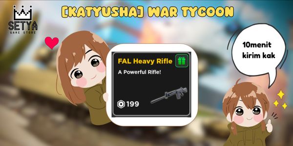 Beli Item Fal Heavy Rifle I [Katyusha] War Tycoon Roblox Terlengkap dan ...