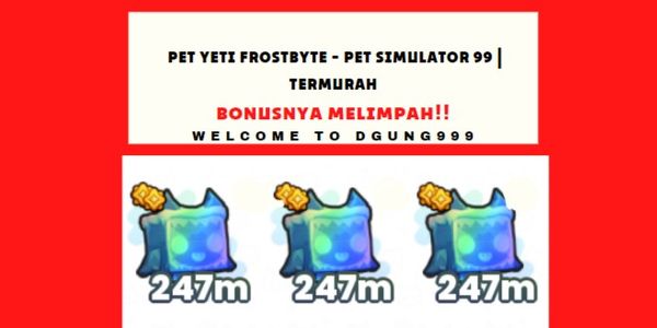 Buy Pets Frostbyte Yeti Pet Simulator 99! 2694709 | itemku