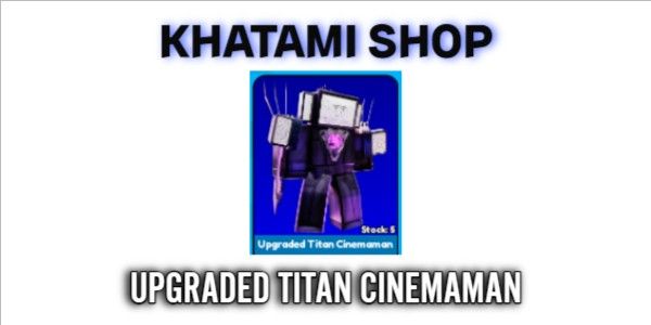 Buy Cinemaman Upgraded Titan Cinemaman - Toilet Tower Defense Toilet ...