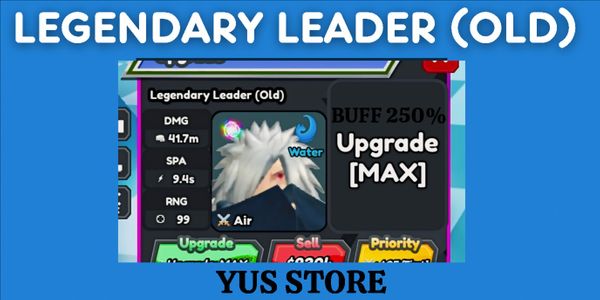 Buy Unit Legendary Leader (Old) - MADARA EVO| ALL STAR TOWER DEFENSE ...