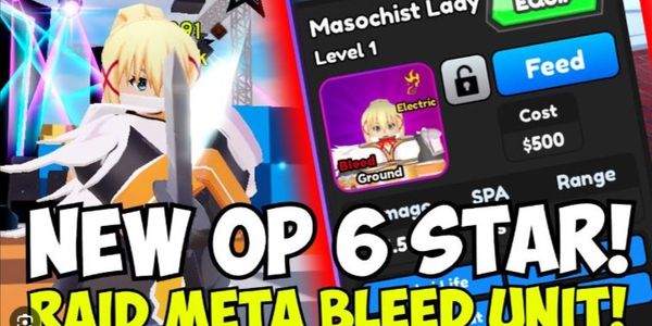 Beli Unit Masochist Lady (Darkness) - All Star Tower Defense (Astd) All ...