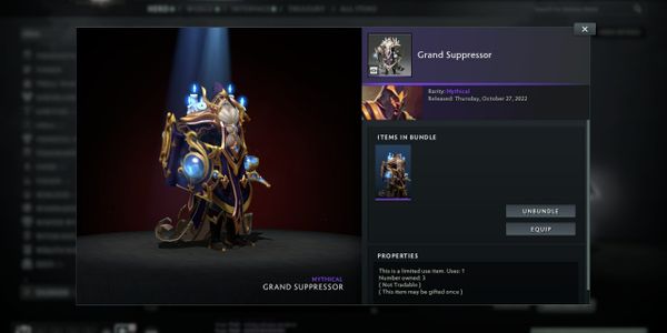Buy Item Gift Grand Suppresors Silencer Collector Cache 2022 Dota 2 ...