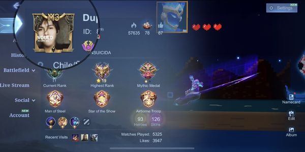 Buy Account (170)Mlbb account Warrior Return Skin Starlight annual Gord ...