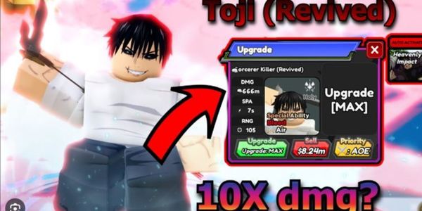 Buy Unit Sorcerer Killer Revived / Toji Fushiguro Revived - All Star Tower Defense (Astd) All ...