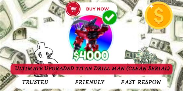 Buy Others Ultimate Upgraded Titan Drill Man (Clean Serial) - Toilet ...