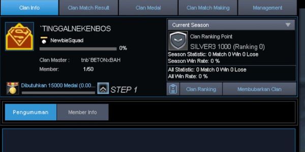 Buy Clan Newbie with Cool Symbol Point Blank Beyond Limits 2745527 | itemku