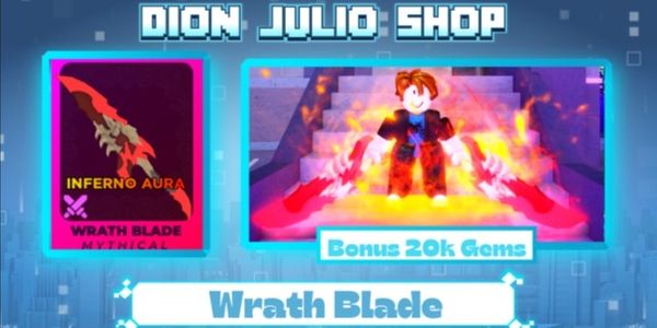 Buy Item Dual Wrath Blade + Bonus 20K Gems (Random Aura) - Death Ball ...