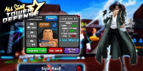 Beli Unit Ice X-Marine - All Star Tower Defense (ASTD) All Star Tower ...