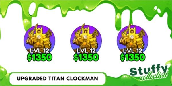 Buy Item (Godly) Upgraded Titan Clockman - Skibidi Tower Defense Roblox ...