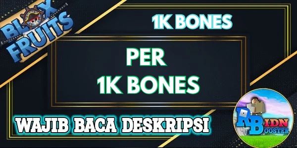 Beli Jasa Joki Bone Blox Fruits Roblox Terlengkap dan Termurah November ...