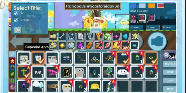 Buy Account GROWTOPIA ACCOUNT DR TITLE BLUENAME PRO + GOLDEN PICKAXE ...